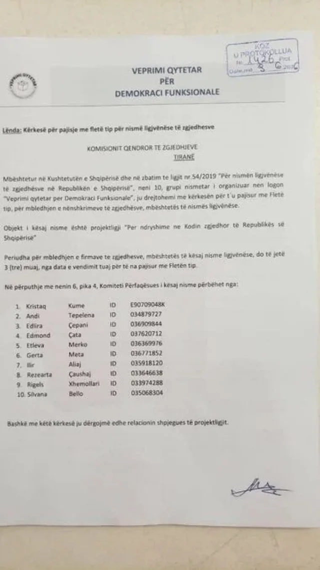 Pas 10 ditësh protestë, dalin emrat e organizatorëve. Kërkesë KQZ-së ...