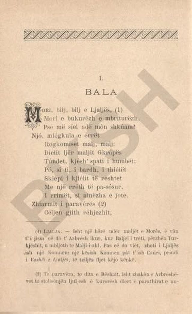 200-vjetori i poetit dhe studiuesit arbëresh Gavril Dara i Riu - Kulturë